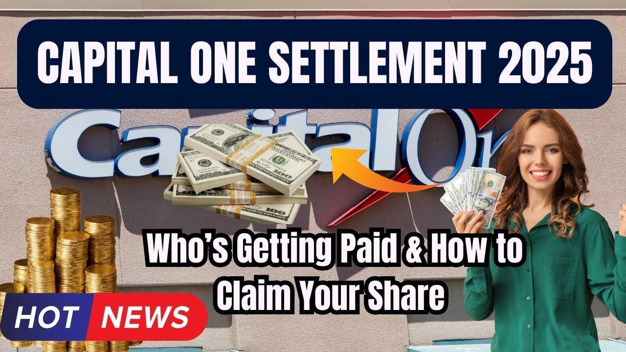 Capital One Settlement 2025: Who’s Getting Paid & How to Claim Your ... Capital One Settlement 2025: Who’s Getting Paid & How to Claim Your ...